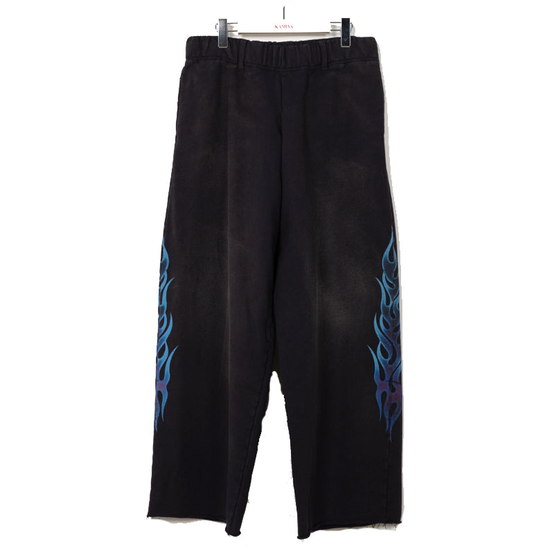 FIRE Distressed Sweat Pants (G14PT076) | KAMIYA / Pants (MEN ...