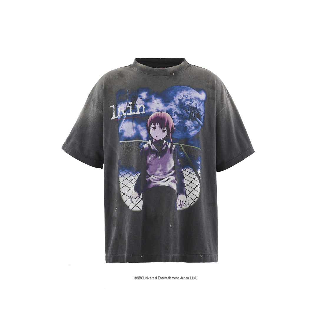 SAINT Mxxxxxx × serial experiments lain × GEEKS RULE SS TEE LAIN SM-HR1-0000-C23 (SM-HR1-0000 ...
