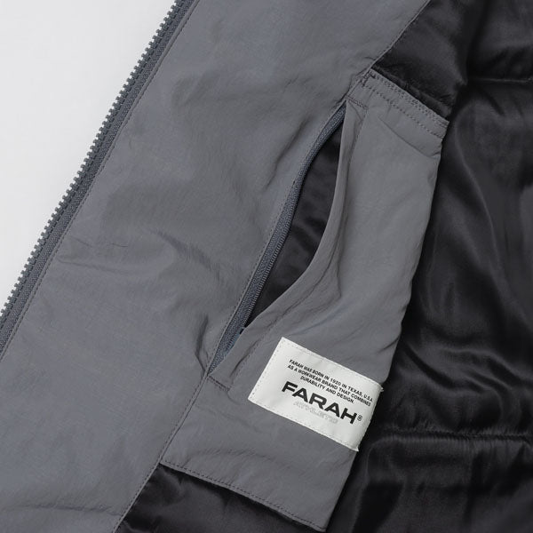 FARAH (ファーラー) Nylon Zip Up Vest FR0403-M1009 (FR0403 FARAH (ファーラー) Nylon Zip Up Vest FR0403-M1009 (FR0403